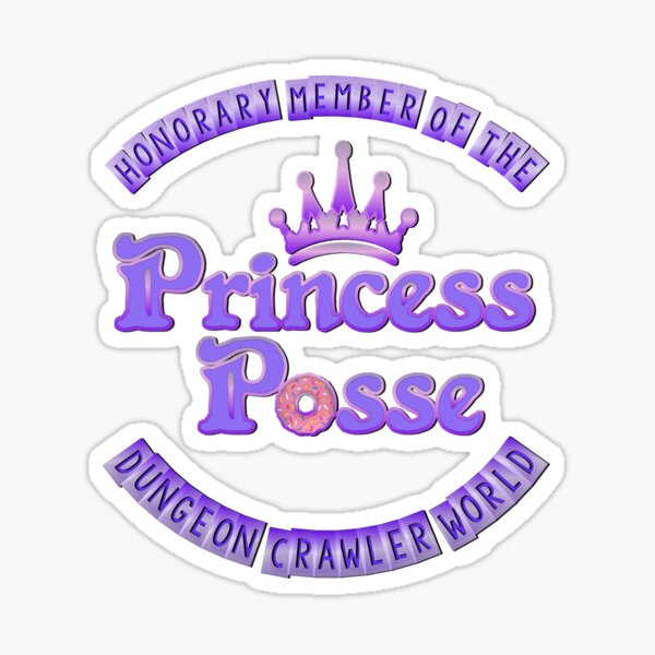 "Princess Posse - Dungeon Crawler" Sticker for Sale by HavenDesign ...