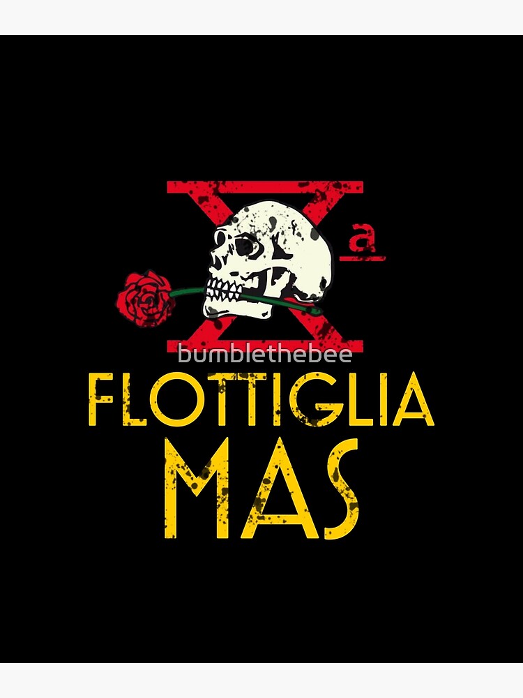 "Decima Flottiglia X MAS" Art Print for Sale by bumblethebee | Redbubble