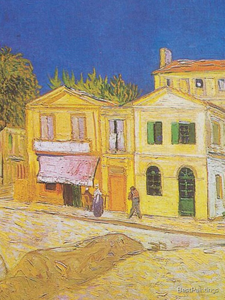 "Vincent's House in Arles (The Yellow House) - Van Gogh " iPhone Case ...