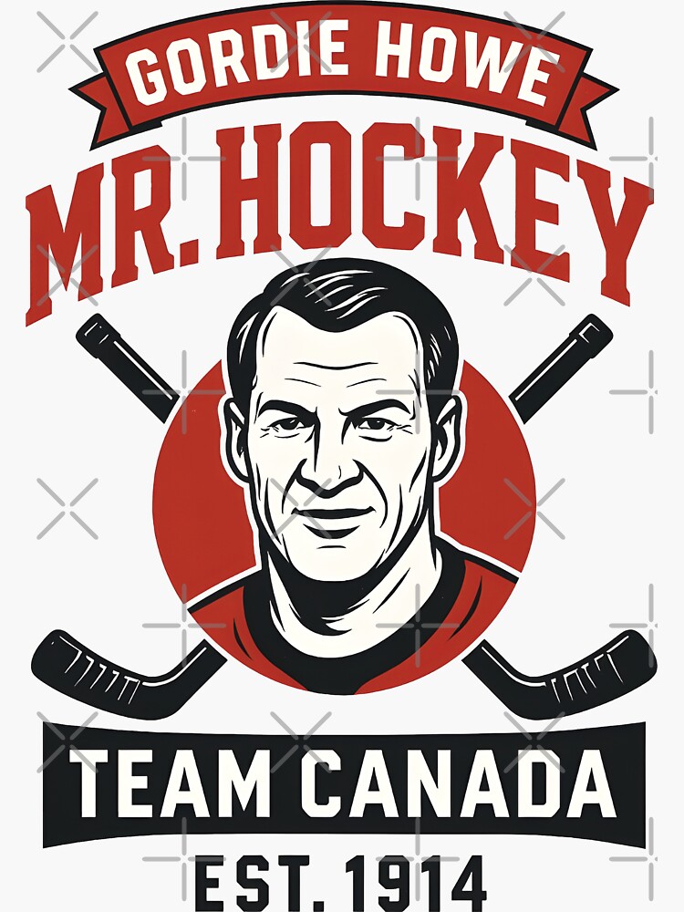 "Gordie Howe "Mr. Hockey" Shirt – Team Canada Hockey EST. 1914 Vintage ...