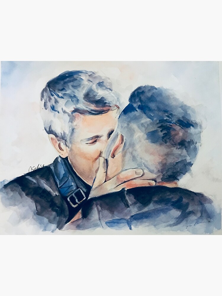 "Watercolor Robron" Art Print by scrapyardbfs | Redbubble