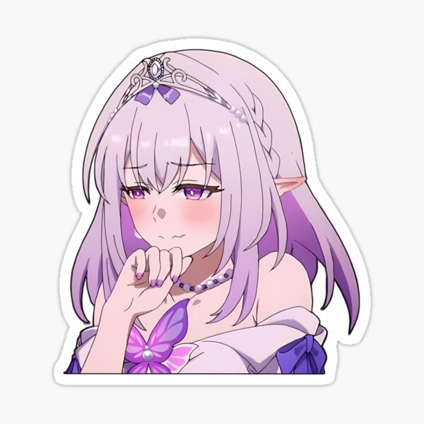 "Castorice Honkai Star Rail Sticker Waifu Star rail Castorice hsr ...