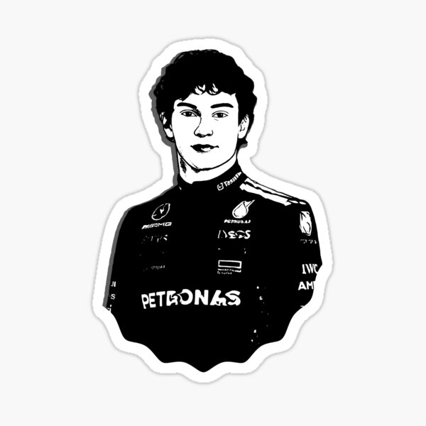"Kimi Antonelli Cartoon" Sticker for Sale by baranskini | Redbubble