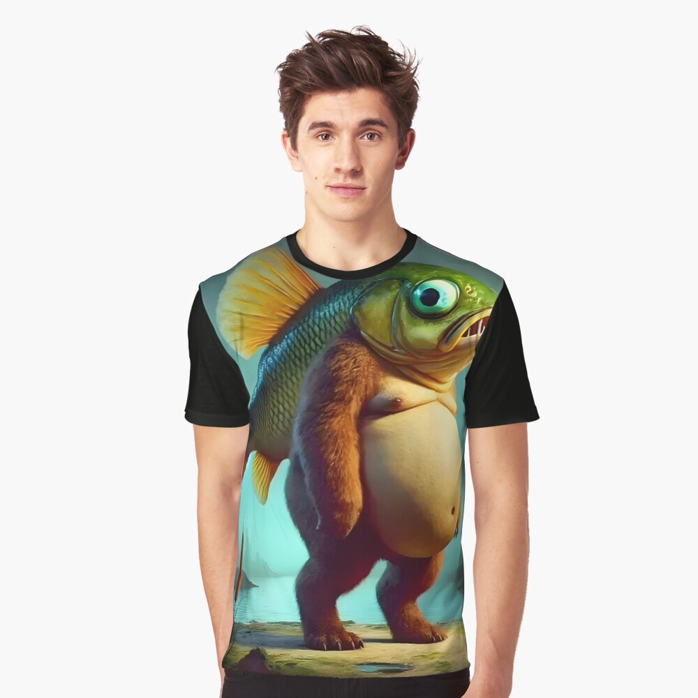 "Trippi Troppi Realistic Fish Bear – Brainrot Meme" Poster for Sale by ...