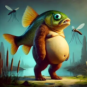 "Trippi Troppi Realistic Fish Bear – Brainrot Meme" Poster for Sale by EmeraldeaArt | Redbubble