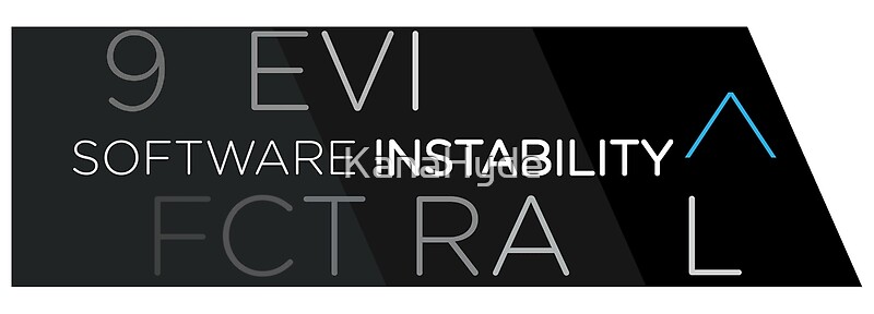 "Software Instability ^" by KanaHyde | Redbubble