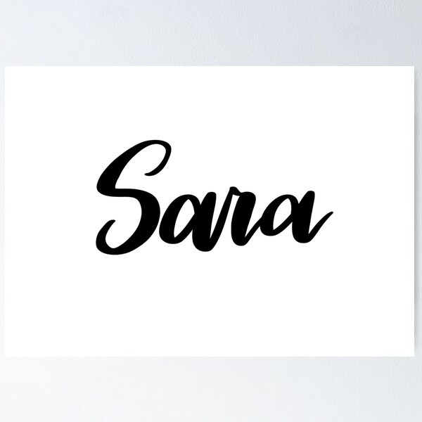 "Sara " Poster for Sale by ellietography | Redbubble