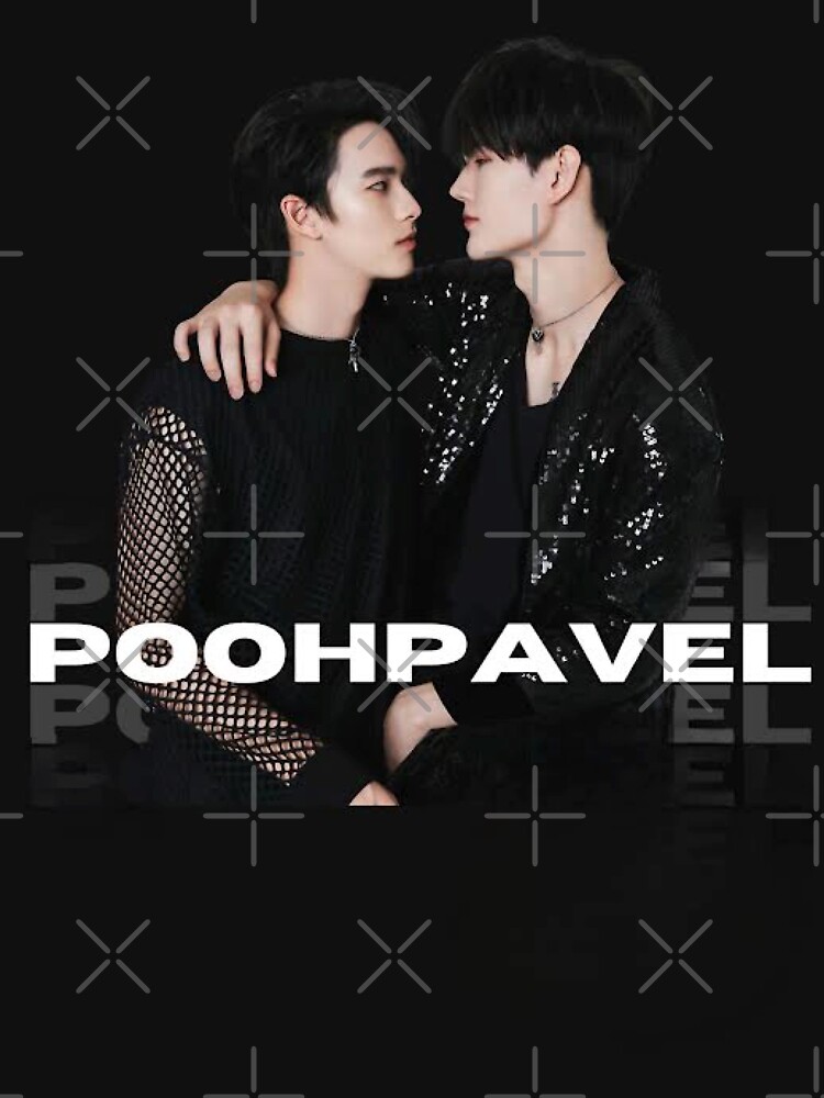 "Pooh Pavel Pitbabe S2 BL series thai 2025 พิษเบ๊บ mama papa Babe Charlie Boys Love" Sticker for ...
