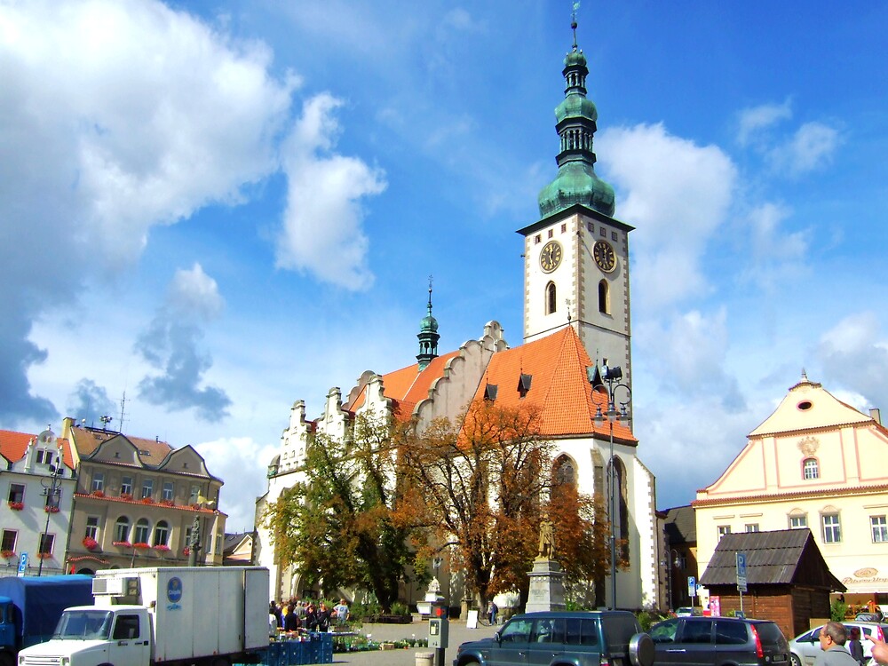 "Church in Tabor, Czech Republic" by jip0412 | Redbubble