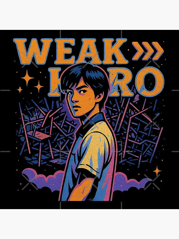 "Weak Hero Class 1 Sieun: Retro Fight Scene Art" Poster for Sale by ...