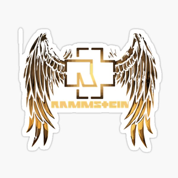 "Rammstein " Sticker for Sale by vsropatn | Redbubble