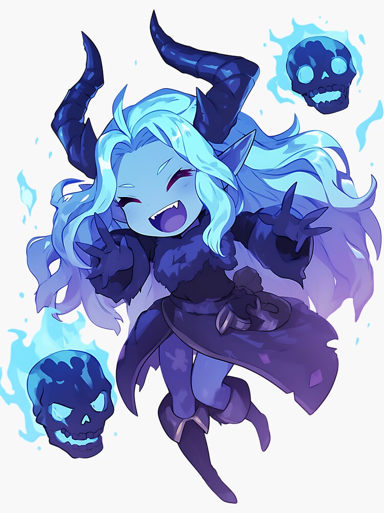 "Chibi Banshee DnD" Sticker for Sale by bapupa | Redbubble