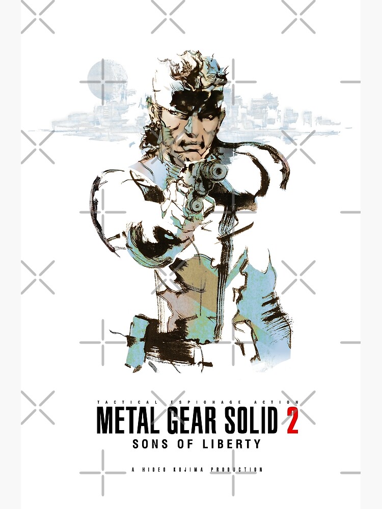 "MGS 2 - Metal Gear Solid - Snake Positive" Poster for Sale by ...