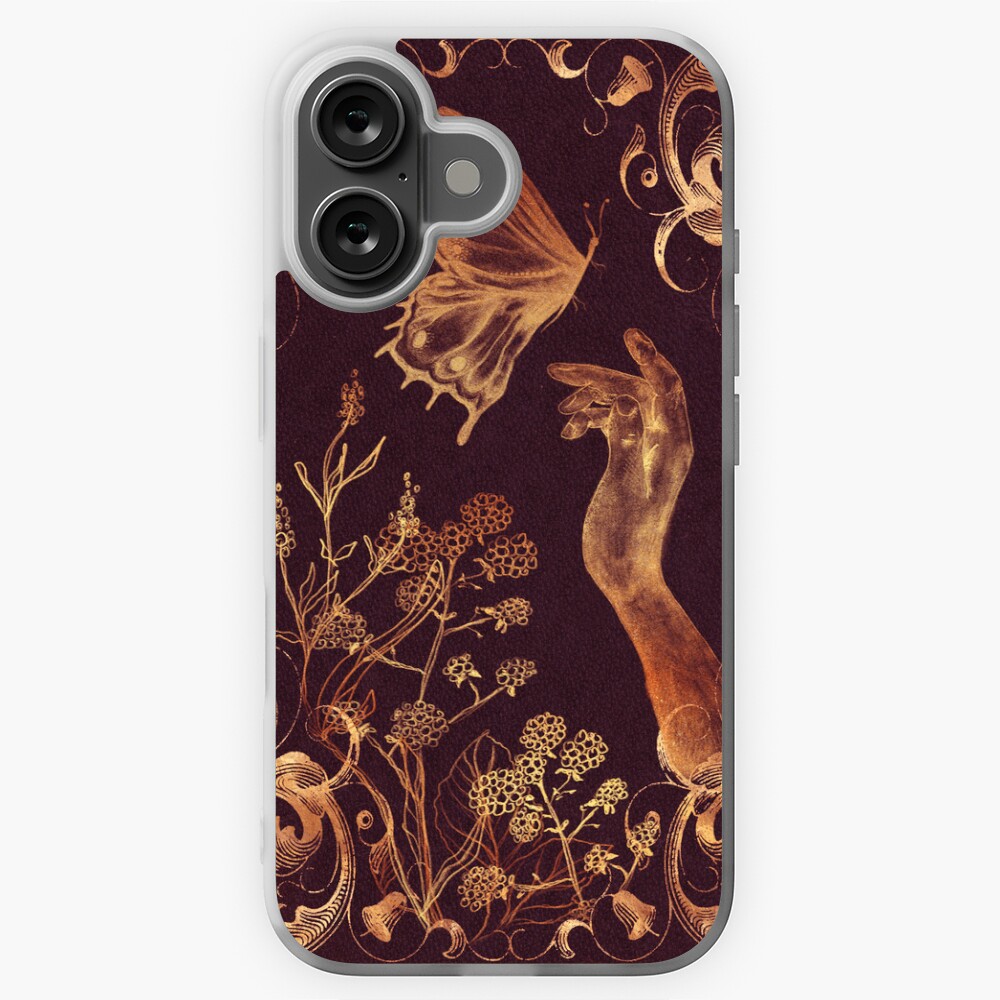 "Mystic Golden Butterfly – Vintage Floral Spellbook Aesthetic" Journal ...