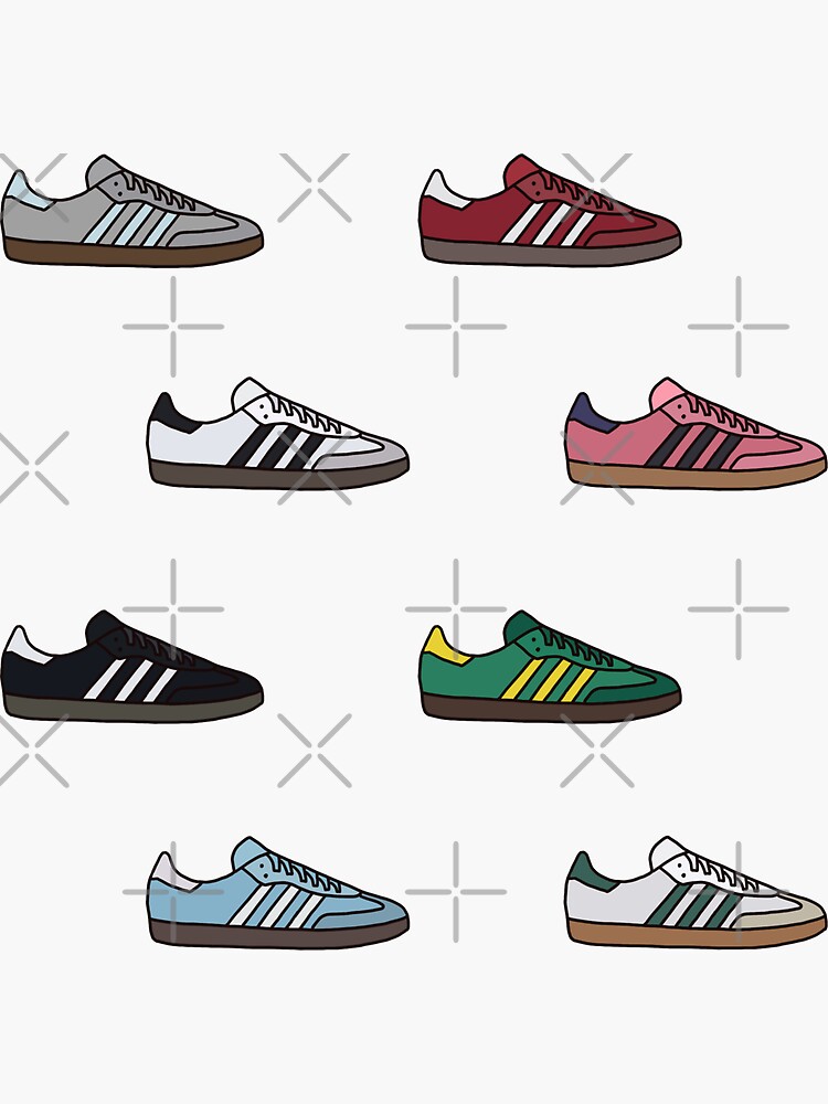 Adidas Shoes Logo Sticker