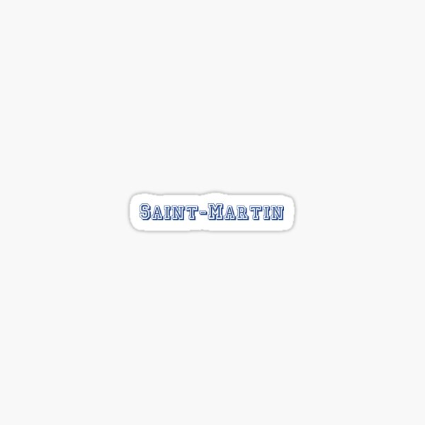 Saint Martin Stickers | Redbubble