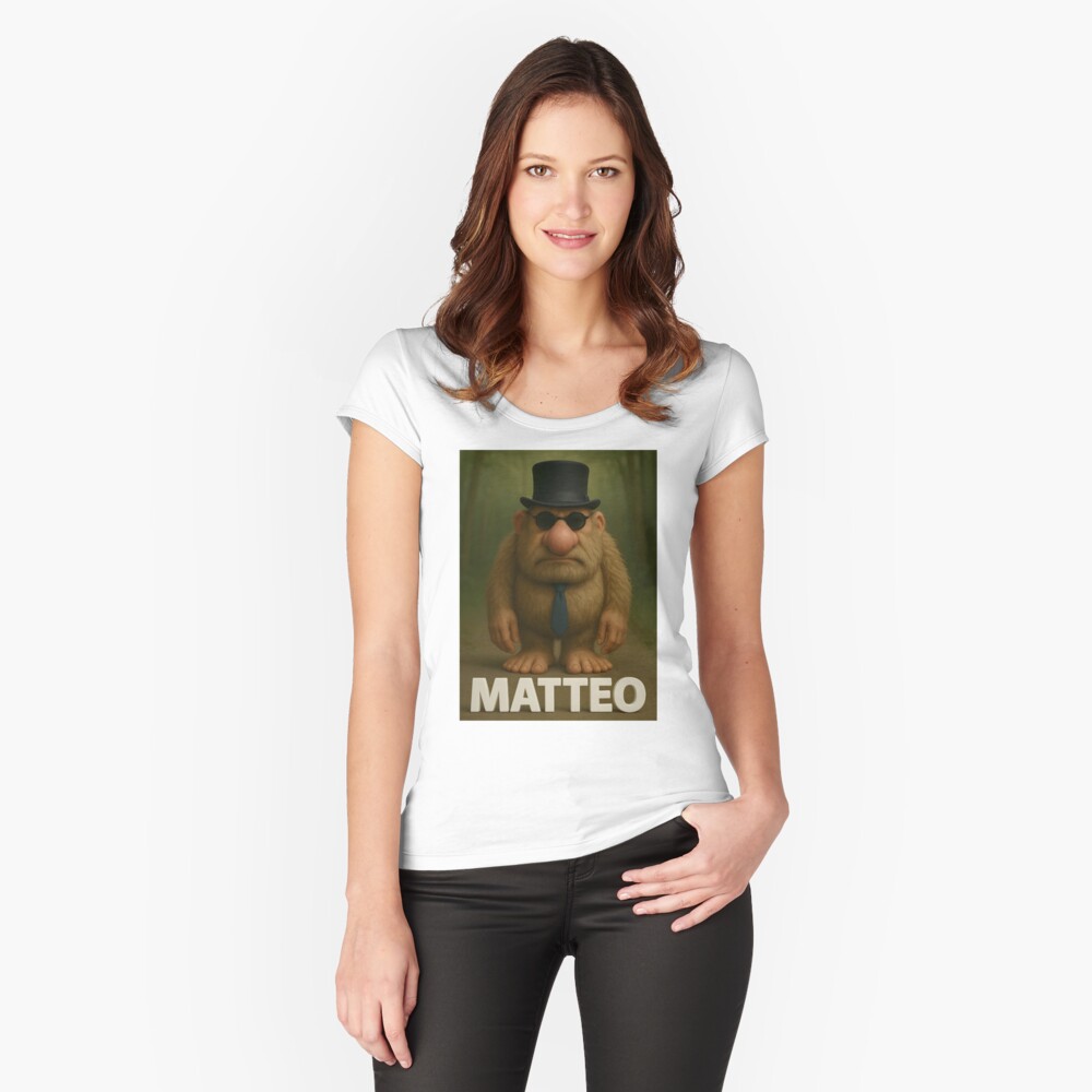 "Matteo Brainrot Mateo Italian Brainrot Meme Mateooo Matteooo" Poster ...