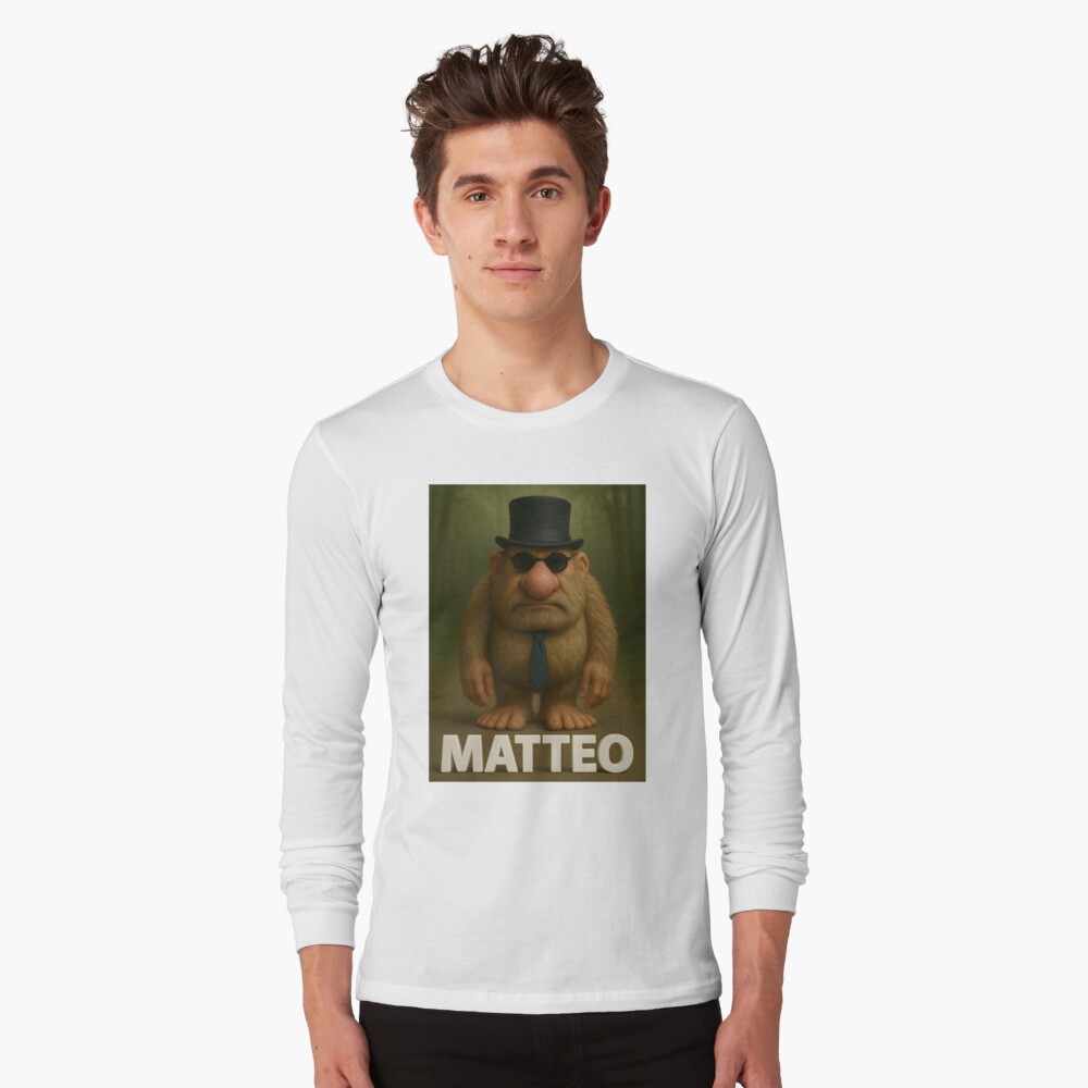 "Matteo Brainrot Mateo Italian Brainrot Meme Mateooo Matteooo" Poster ...