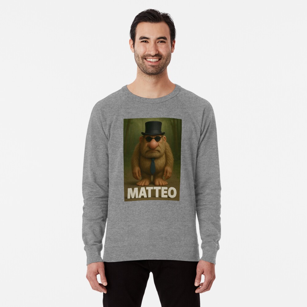 "Matteo Brainrot Mateo Italian Brainrot Meme Mateooo Matteooo" Poster ...