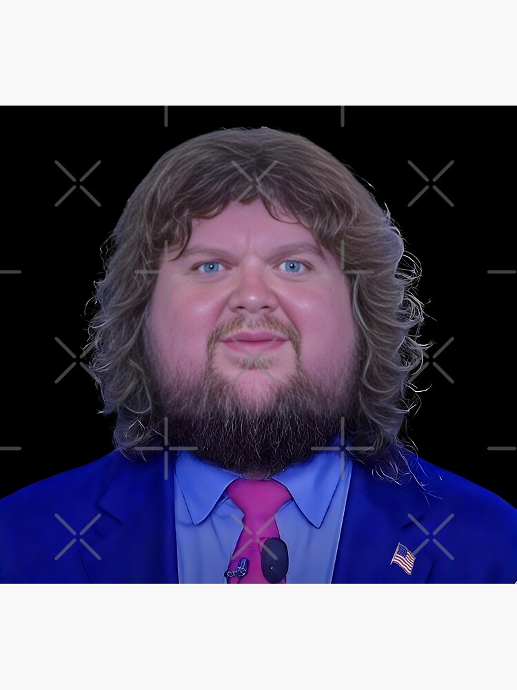 "Fat JD Vance Meme" Poster for Sale by muskitt | Redbubble