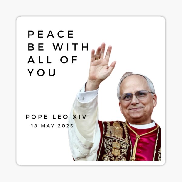 "Pope Leo Quotes" Sticker for Sale by creative-nomad | Redbubble