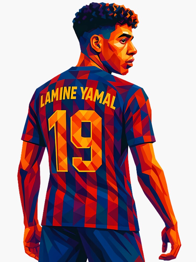"Lamine Yamal" Sticker for Sale by SensibleStore | Redbubble