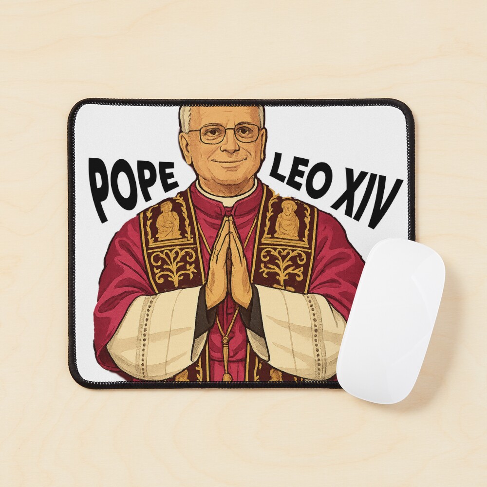 "New Pope Modern Art - Pope Leo Stylized" Sticker for Sale by cybervibe ...