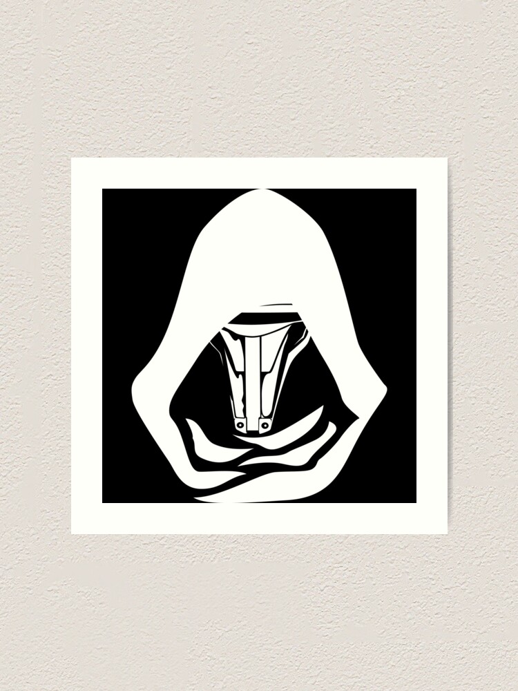 Star Wars White Mask Drawing