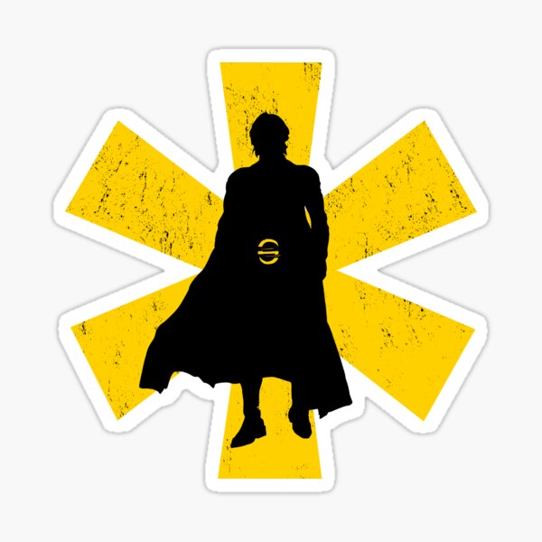 "Thunderbolts Retro Sentry" Sticker for Sale by sarudraws | Redbubble