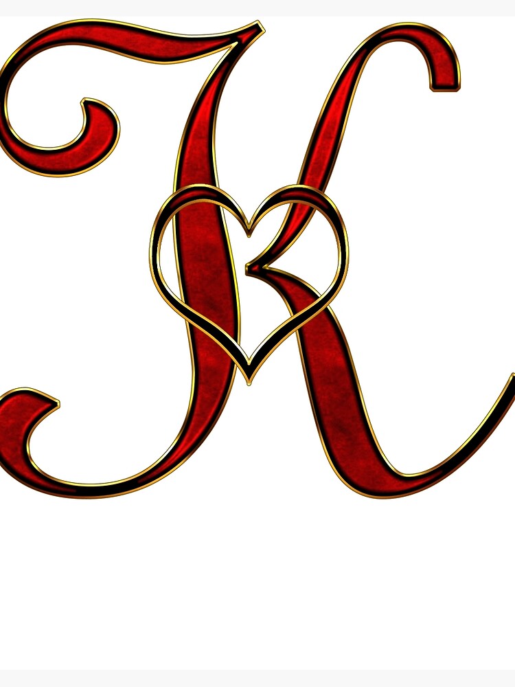 Decorative Letter K