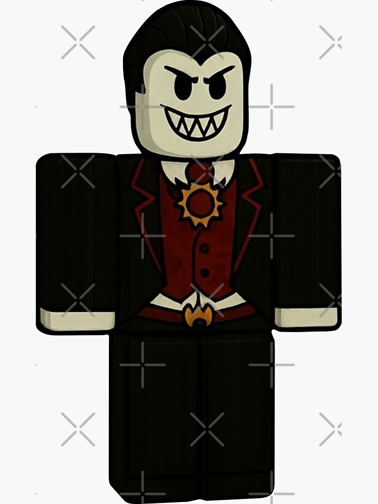 "Roblox Dead rails Vampire" Sticker for Sale by PrintNestStore | Redbubble