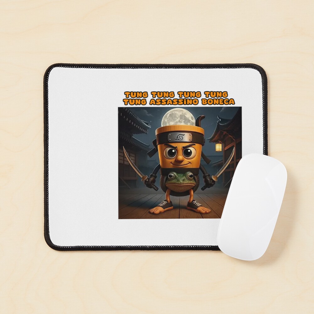 " Tung Tung Assassino Boneca Italian brainrot character" Sticker for ...