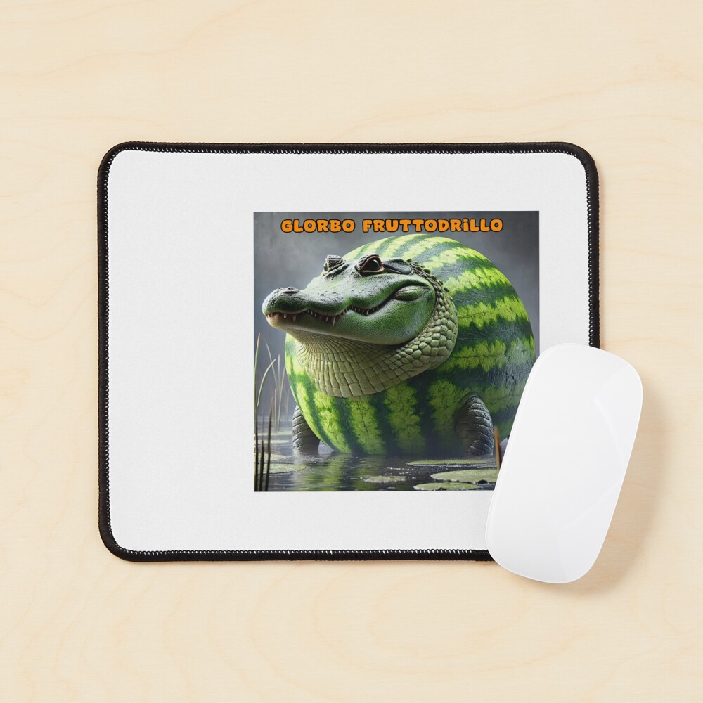 "Glorbo Fruttodrillo crocodile Italian brainrot character" Sticker for ...