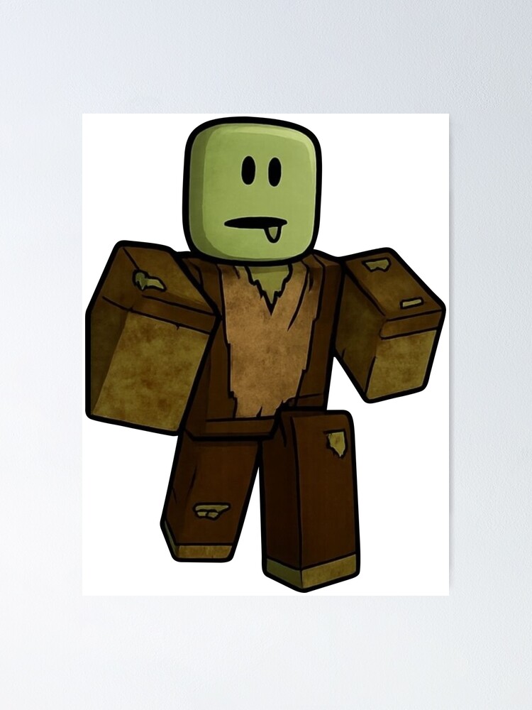 "Roblox Dead rails Normal zombie" Poster for Sale by PrintNestStore ...