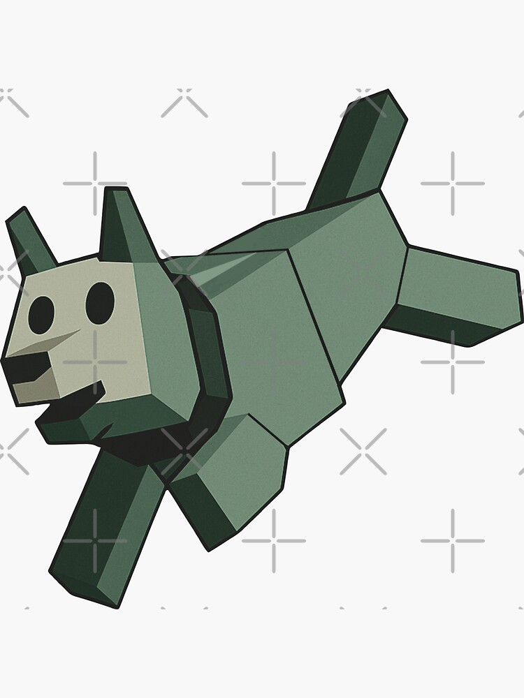 "Roblox Dead rails Wolf" Sticker for Sale by PrintNestStore | Redbubble