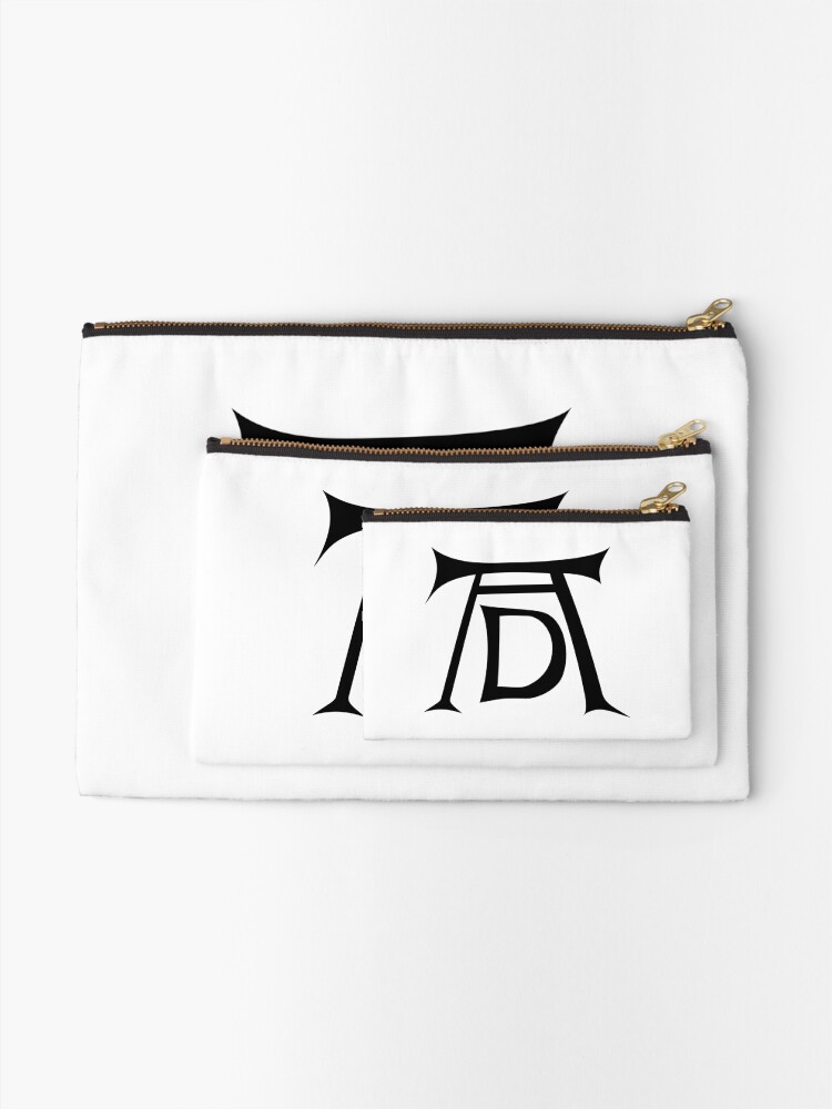 "Albrecht Dürer Monogram (AD Monogram)" Zipper Pouch by PZAndrews ...