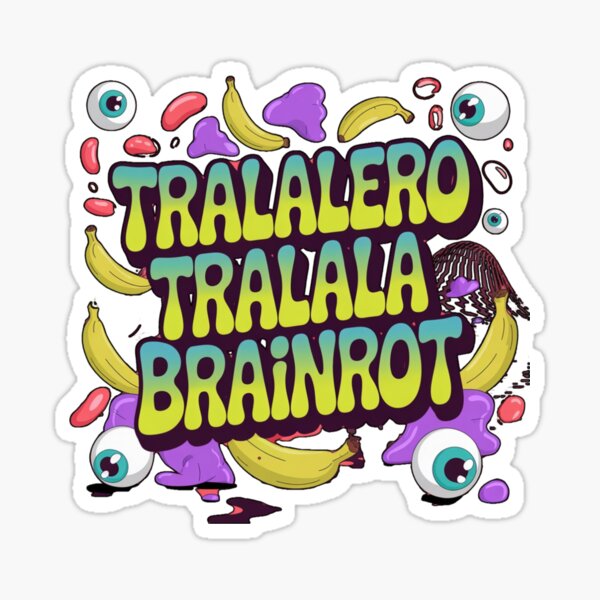 "Tralalero Tralala Brainrot" Sticker for Sale by TrendsLook | Redbubble