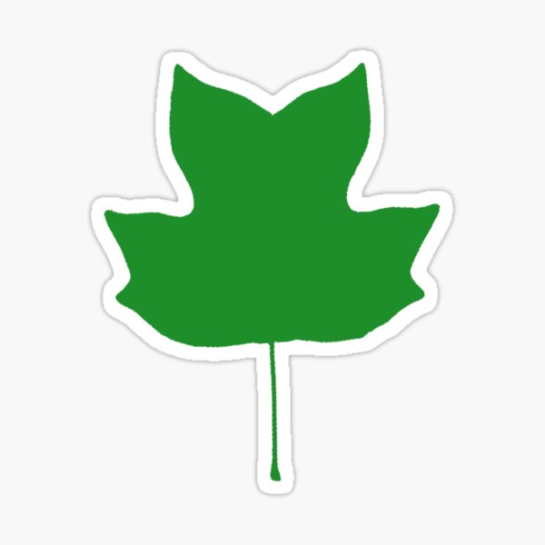 "Poplar Leaf" Sticker for Sale by frolen13 | Redbubble
