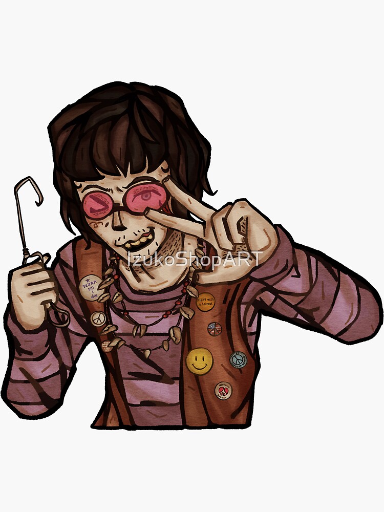 "Chop Top Sawyer" Sticker by IzukoShopART | Redbubble