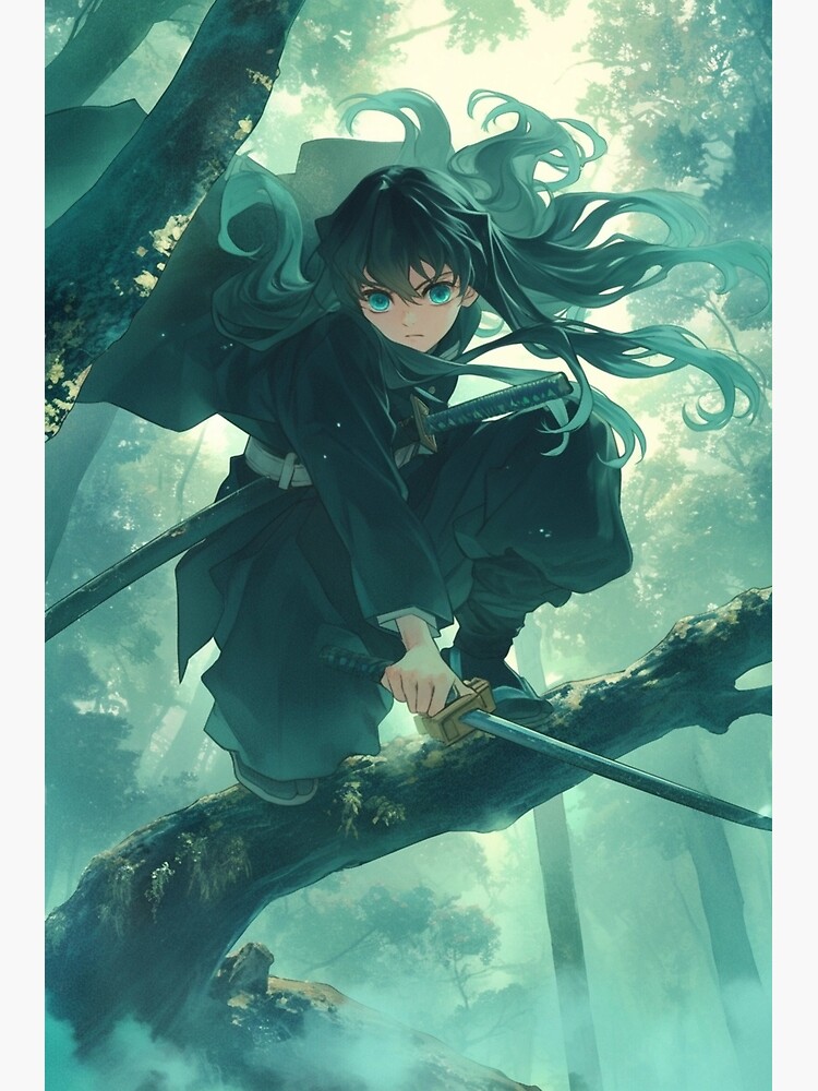 "Mist Hashira" Poster for Sale by jinwooo | Redbubble