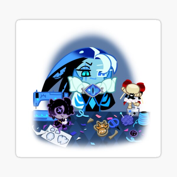 "Shadow milk cookie sticker" Sticker for Sale by gellysbean | Redbubble