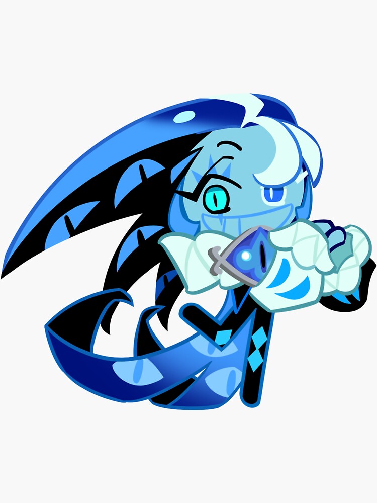 "Shadow milk cookie sticker" Sticker for Sale by gellysbean | Redbubble