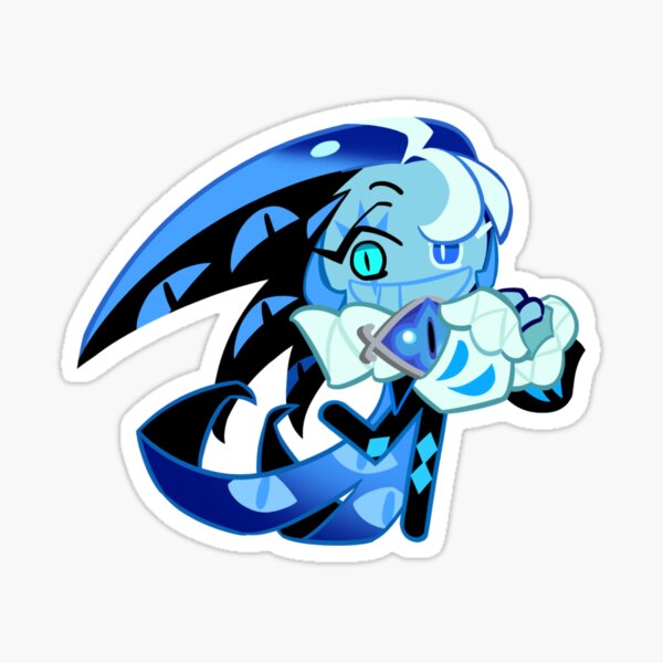 "Shadow milk cookie sticker" Sticker for Sale by gellysbean | Redbubble