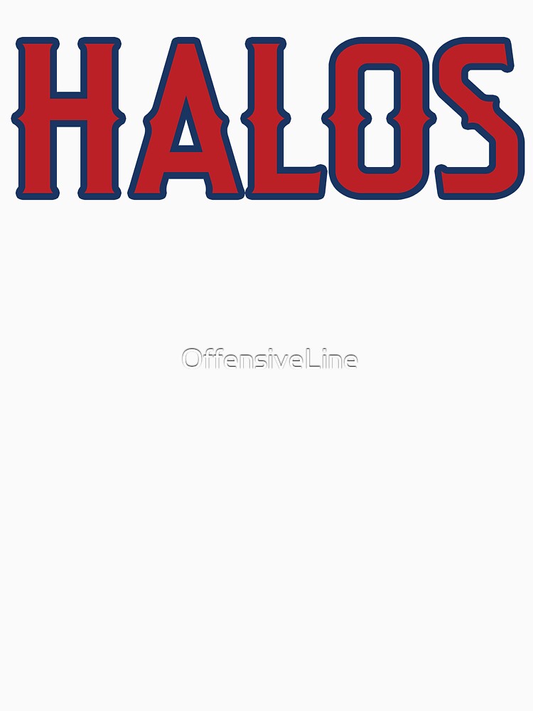 "Halos!" T-shirt for Sale by OffensiveLine | Redbubble | los angeles ...
