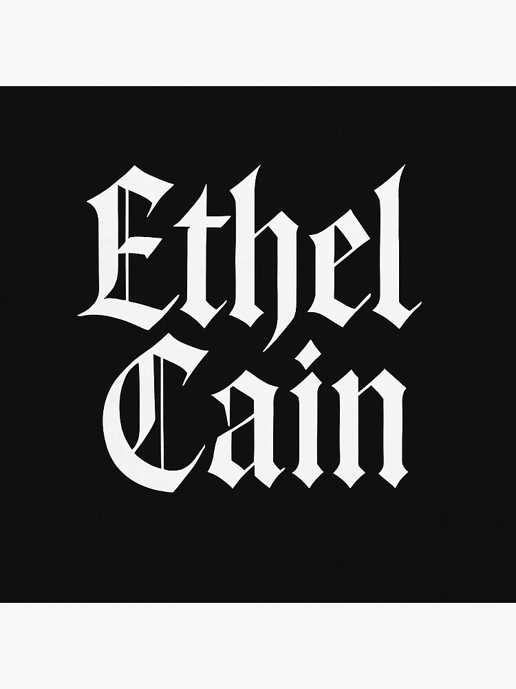 "Ethel Cain fancy script" Sticker for Sale by louiscypher2000 | Redbubble