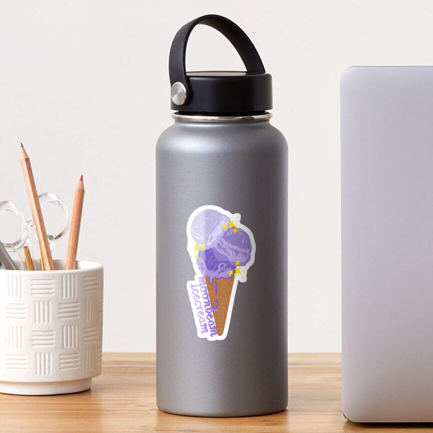 "Moonbeam Ice cream Benson Boone Sticker" Sticker for Sale by ...