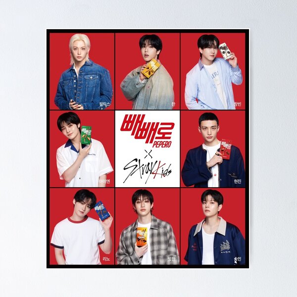 "Stray Kids pepero World Tour 2025 DominATE teaser images poster ot8 ...