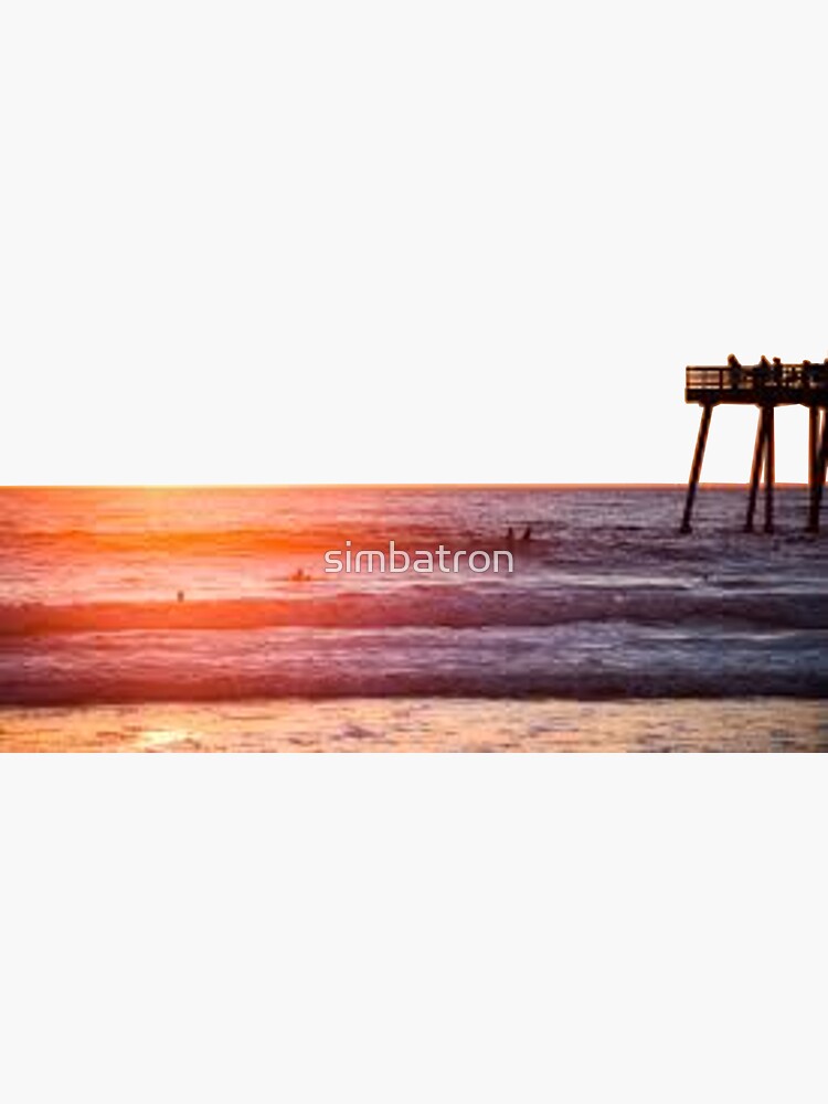 "hey ho its a beach" Sticker by simbatron | Redbubble