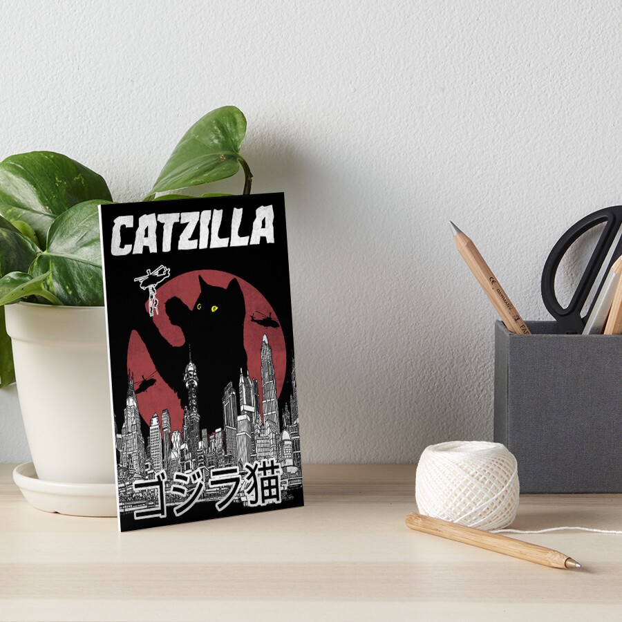 "Catzilla vintage" Poster for Sale by Le-Freak | Redbubble