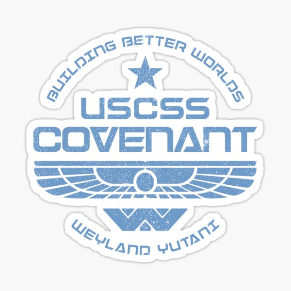 "USCSS Covenant" Sticker for Sale by sachpica | Redbubble
